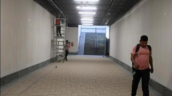 Gurugram: Shankar Chowk underpass for pedestrians opened for traffic
