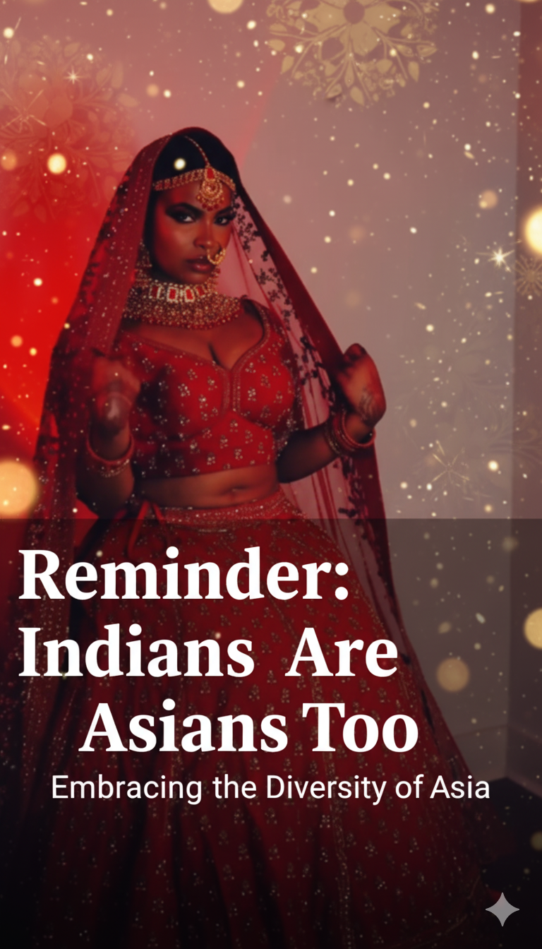 One Continent, Many Stories: Indians Are Asians Too | A Cultural Reminder
