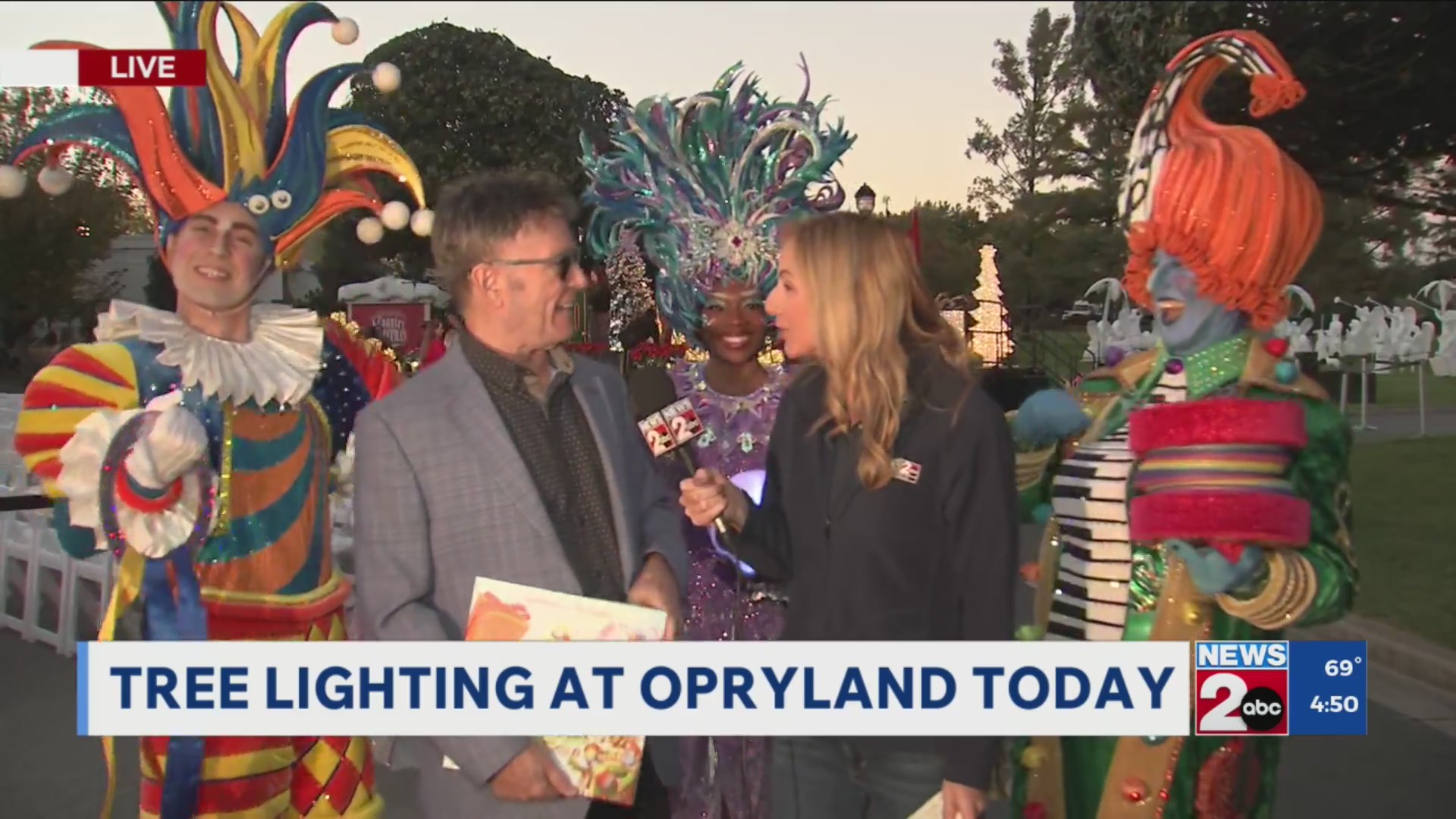 Danielle Breezy meets cast of 'Pomp, Snow, and CIRQUEumstance' ahead of ...