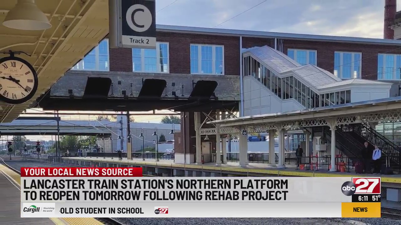 Amtrak completes North Platform upgrade in Lancaster County