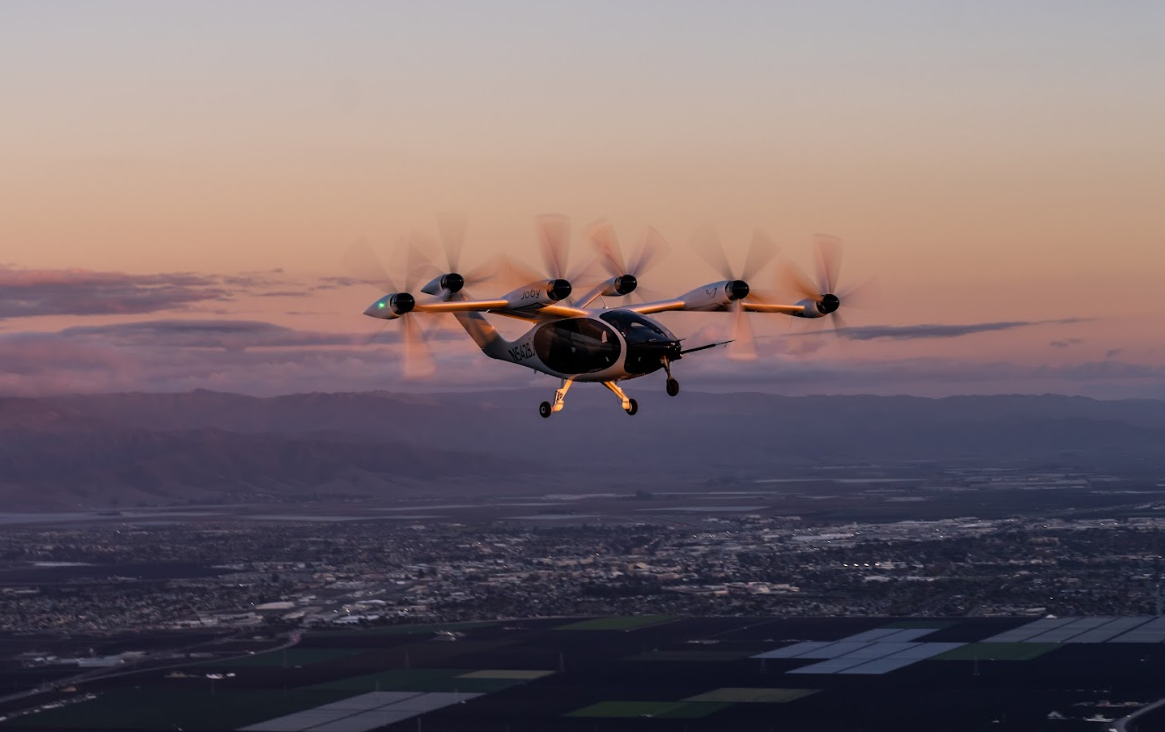 Joby to start air taxi operations in the US in 2026