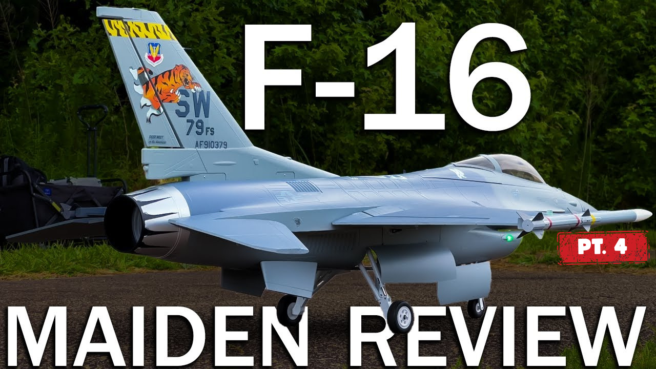 Maiden Review: Horizon Hobby’s Best F-16 You Can Fly Pt.4