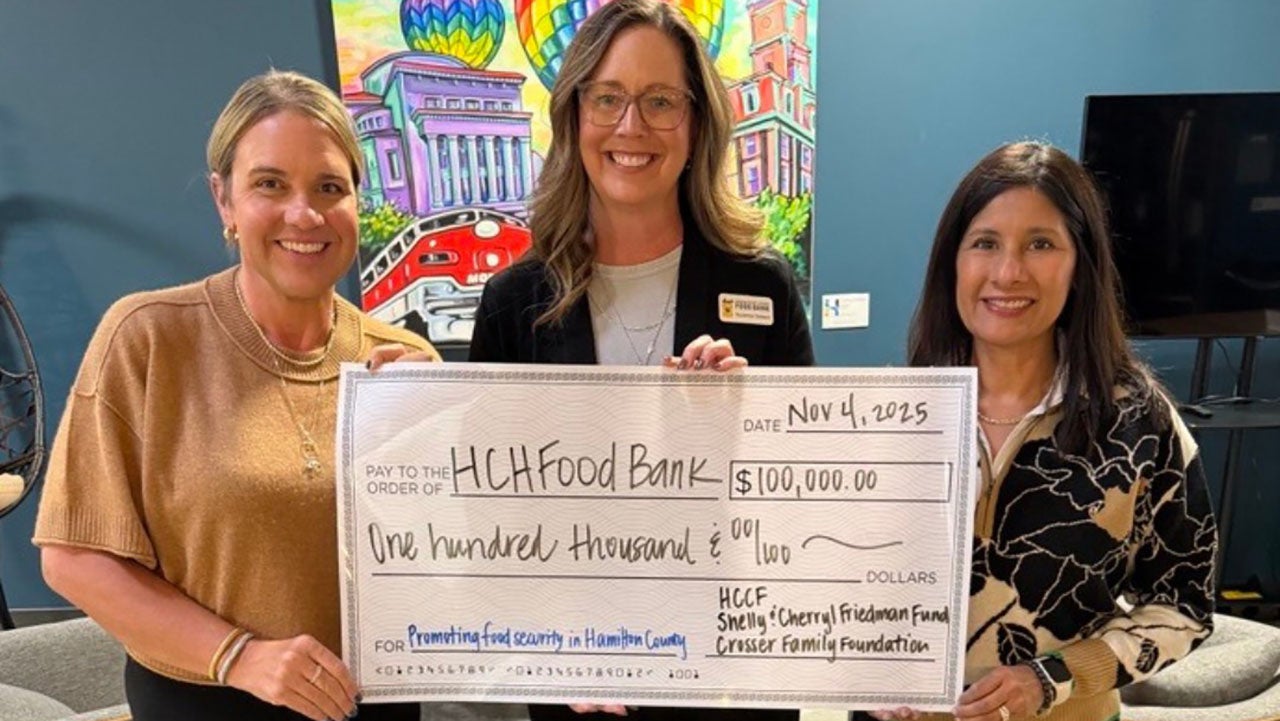 3 groups give $100,000 to Hamilton County food bank amid SNAP disruption