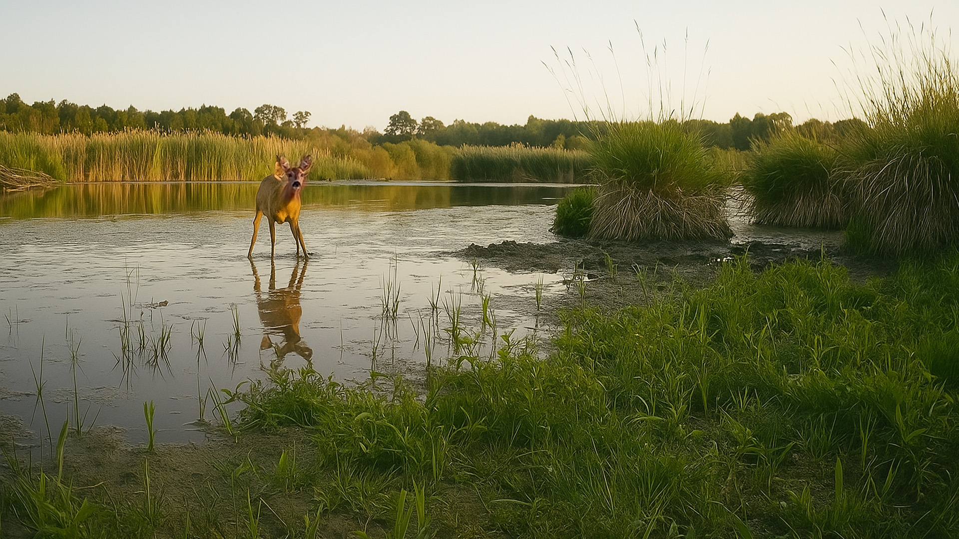 Hidden River Camera Captures Wildlife Moments