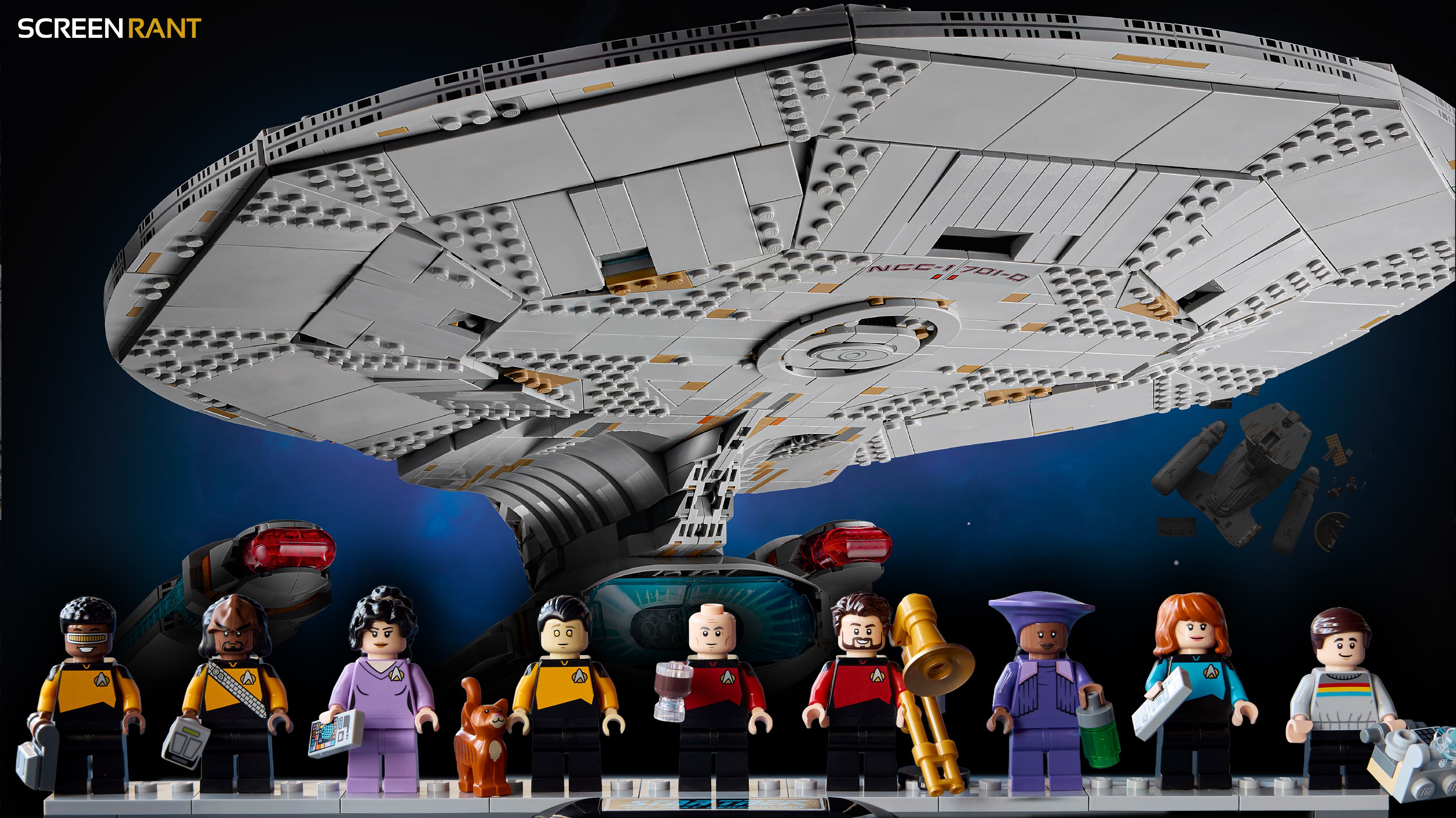 LEGO Icons Star Trek U.S.S. Enterprise NCC-1701-D Set Revealed