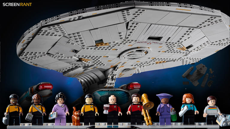 LEGO Icons Star Trek U.S.S. Enterprise NCC-1701-D Set Revealed