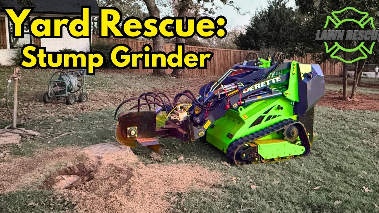 Cheap stump grinder attachment for mini skid steer review