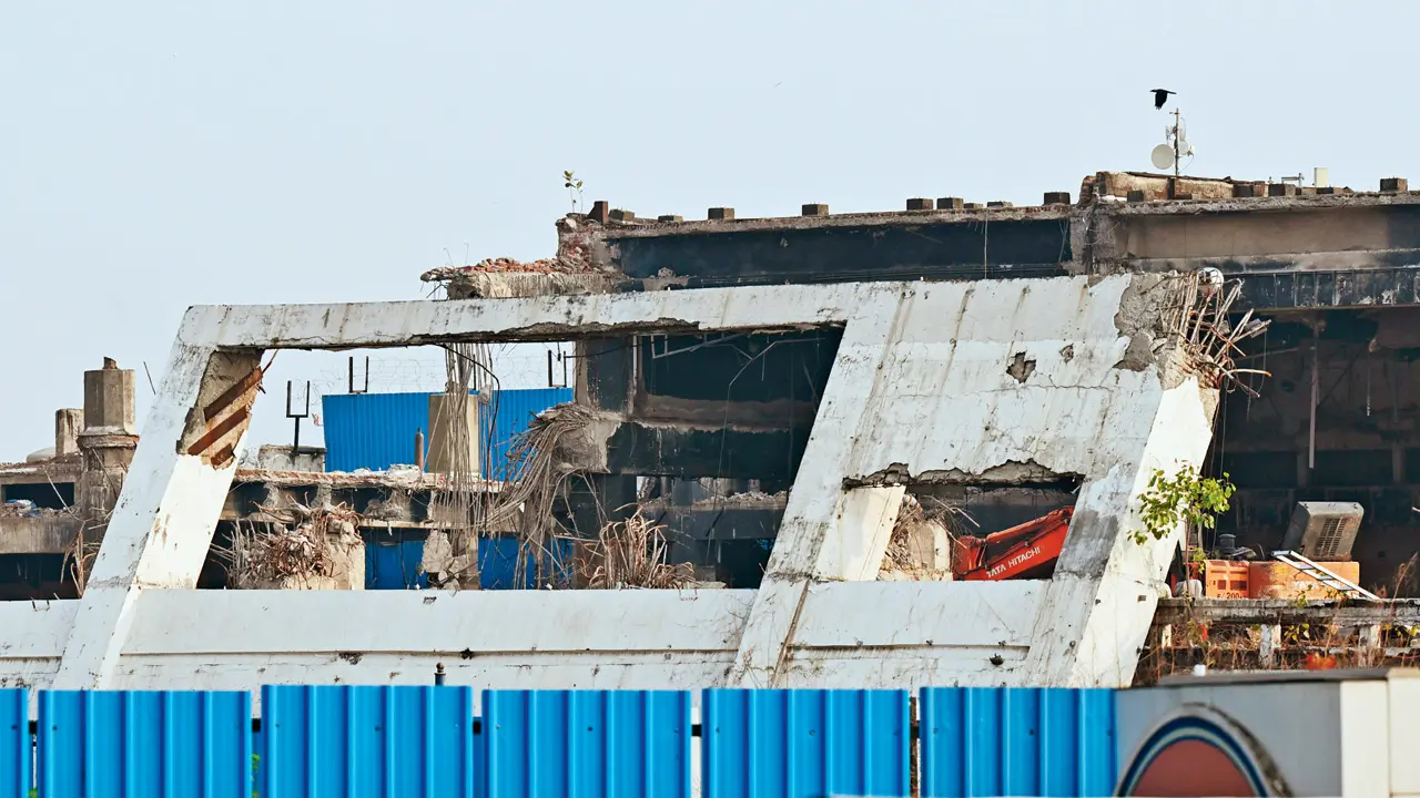 Demolition of Mumbai airport’s old Terminal 1-A begins after years of ...