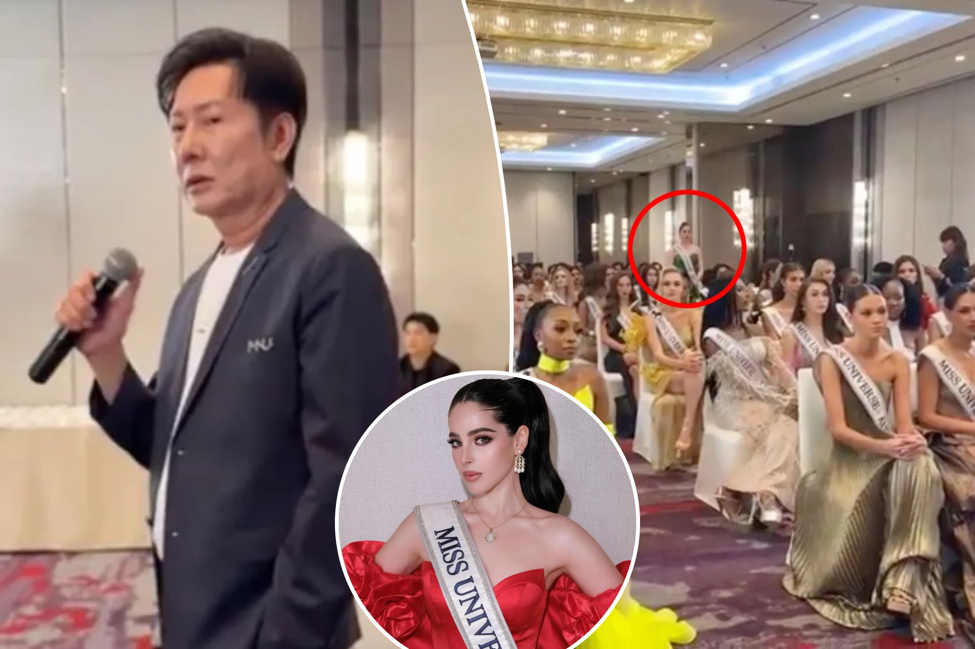 Miss Universe exec Nawat Itsaragrisil breaks down crying after apology ...