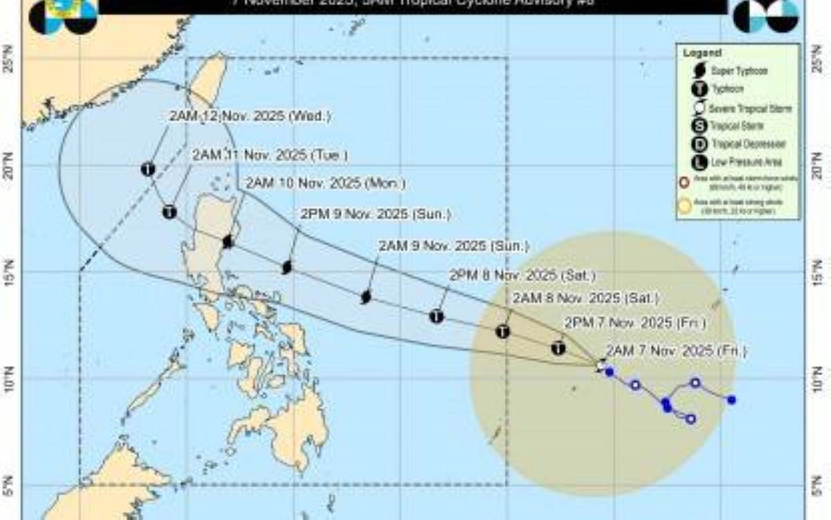 'Fung-Wong' now severe tropical storm, to be named 'Uwan' once inside ...