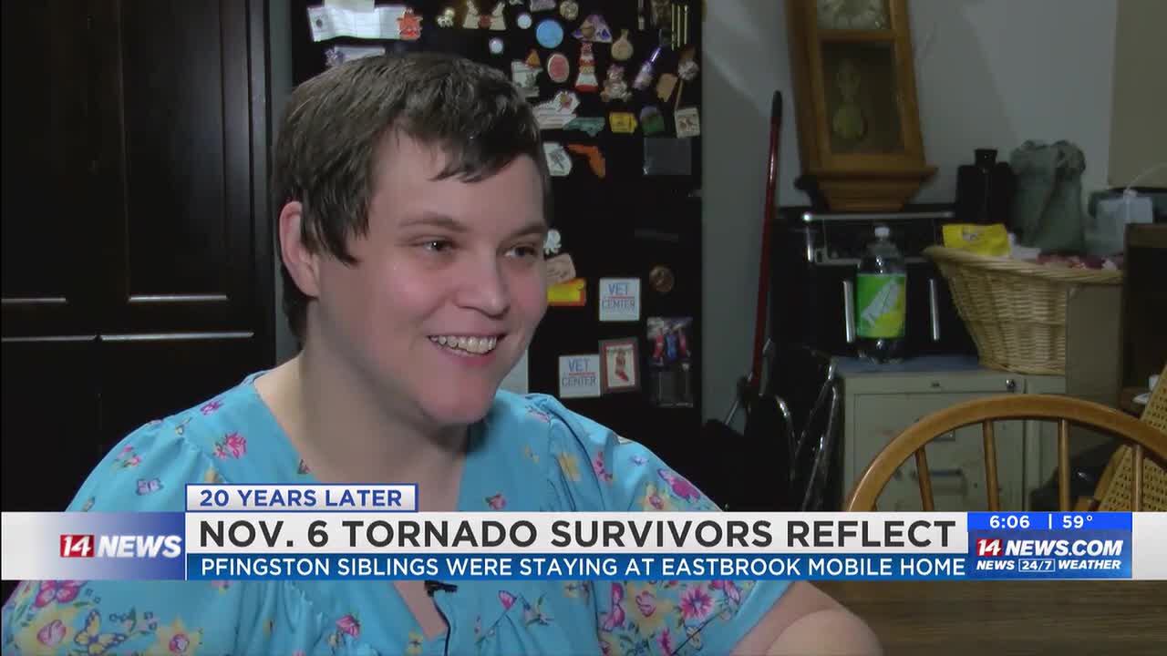 Brother & sister talk long-term effects surviving November 6th 2005 Tornado