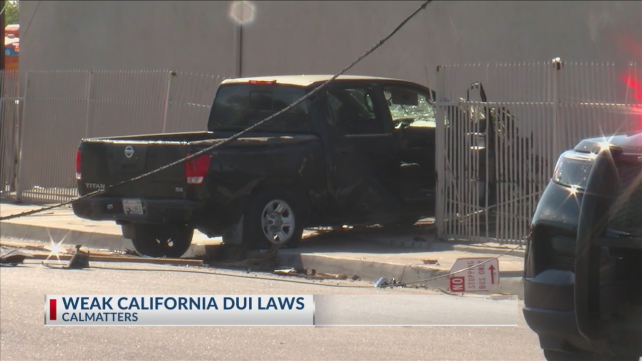 Report says California has some of the weakest state DUI laws