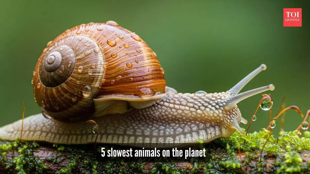 Meet the 5 slowest animals on Earth that take life one second at a time