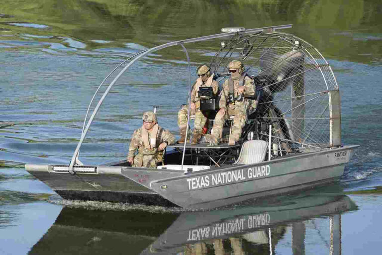 Texas National Guard integrates airboats to patrol the border with Mexico