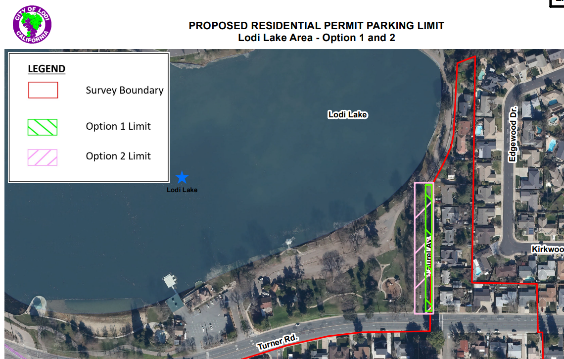 Lodi approves residential permit parking for area near Lodi Lake