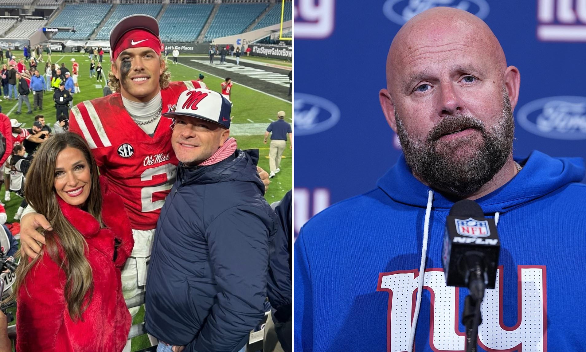 Jaxson Dart's dad names the football coach who texted him about ...