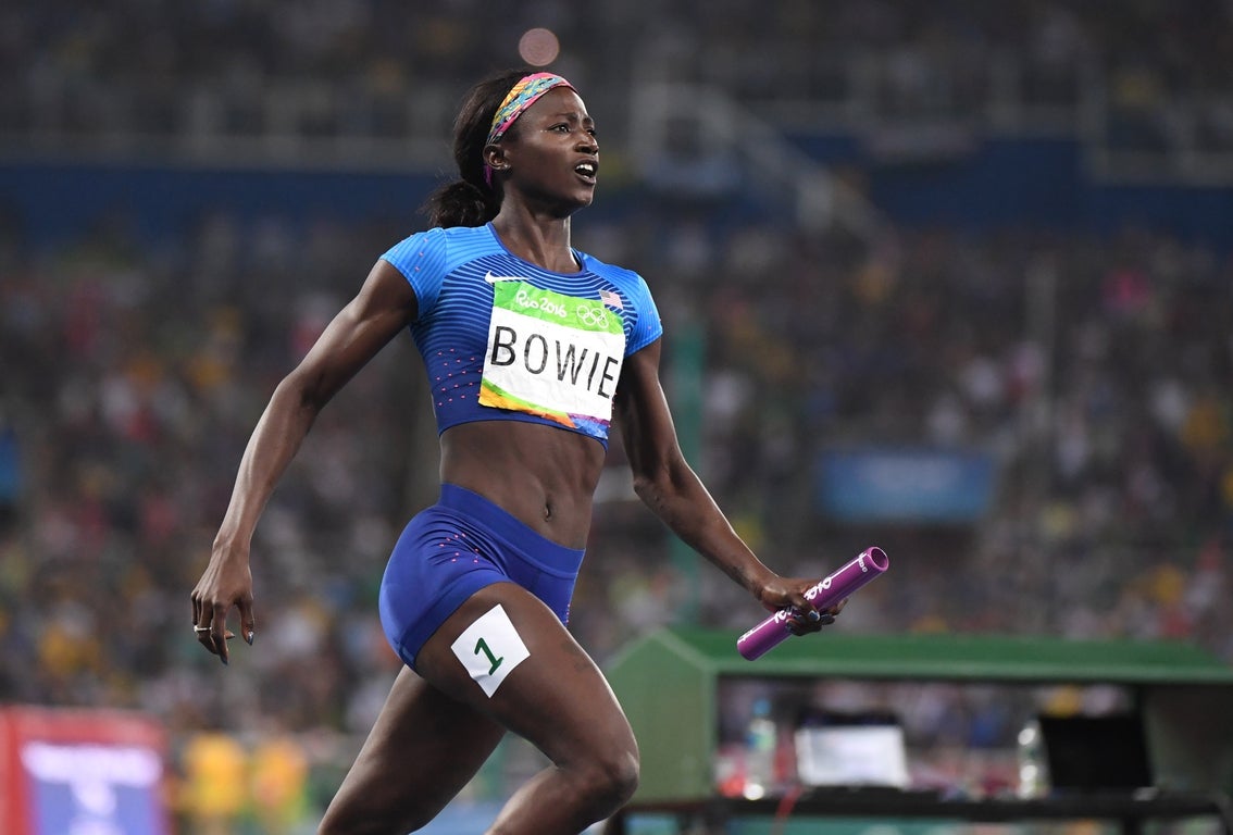 Incredible photos pay homage to American track and field legend Tori Bowie