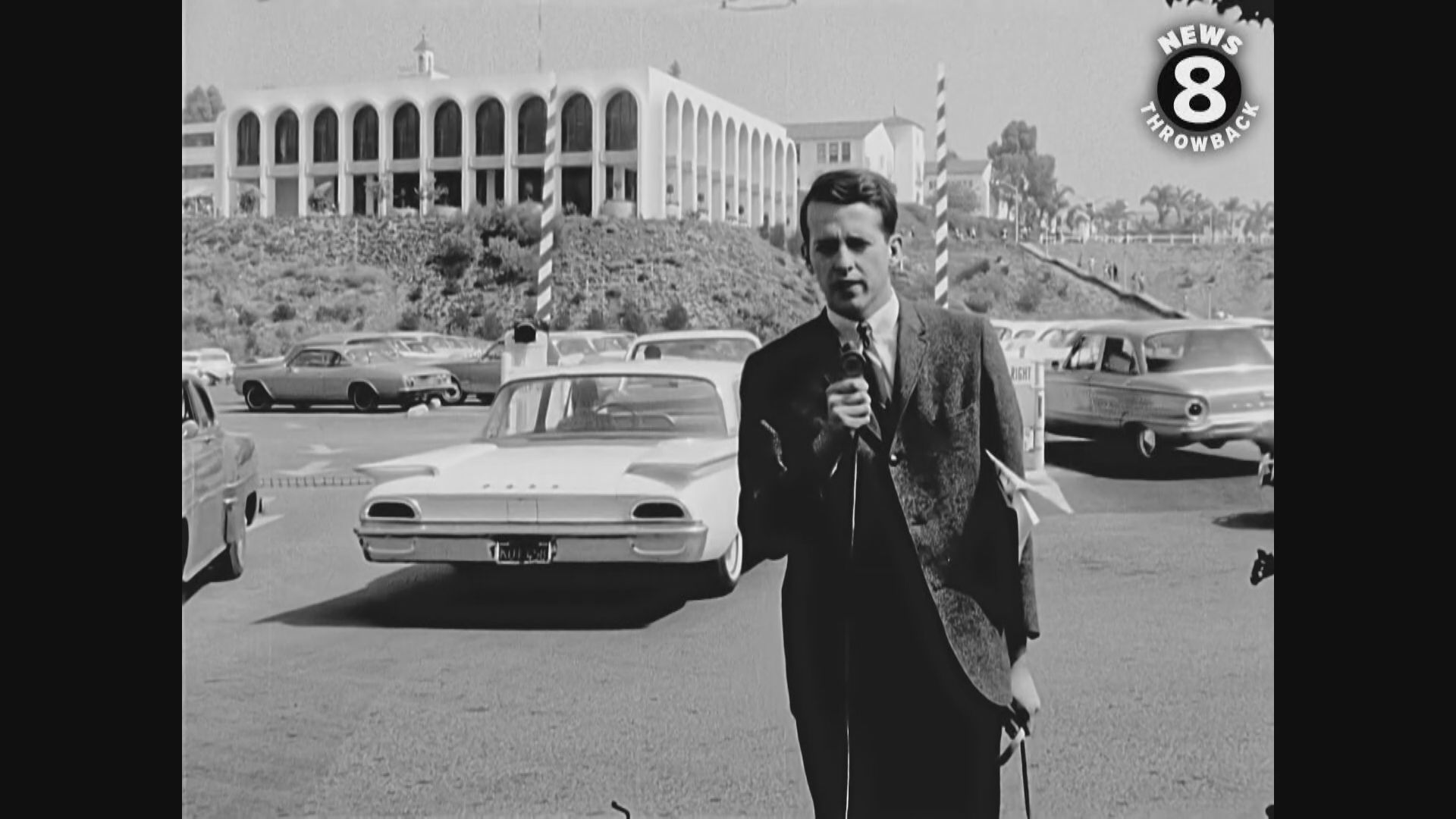 San Diego State College parking problems 1966