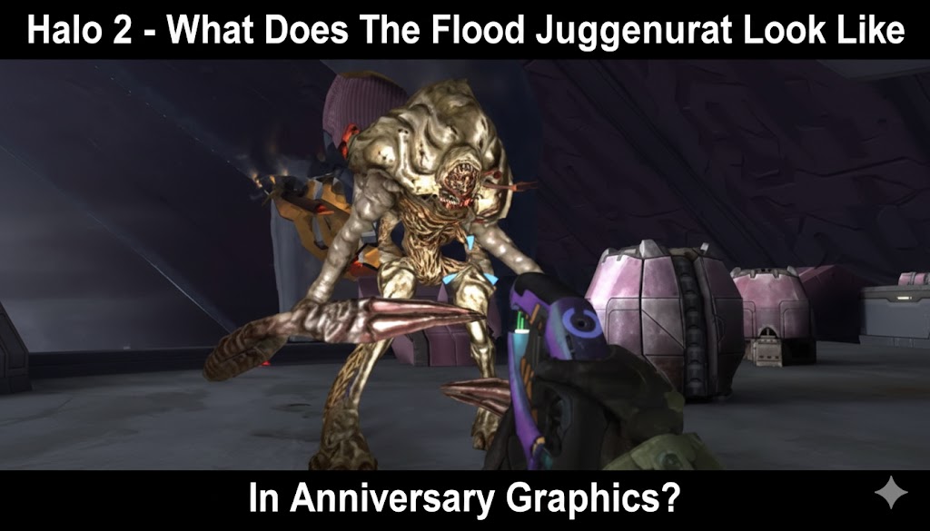 Halo 2 - What Does The Flood Juggernaut Look Like In Anniversary Graphics?