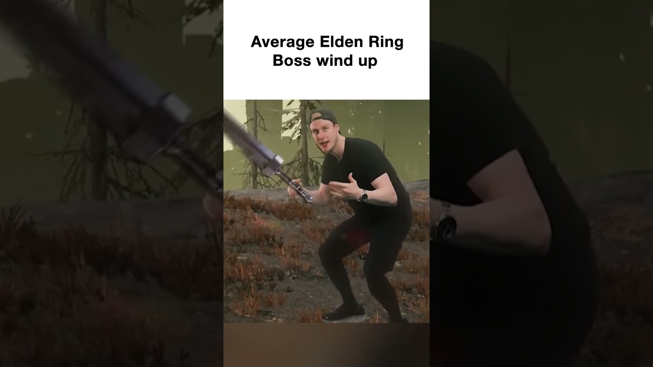 Average Elden Ring boss wind up (live on Twitch RN)