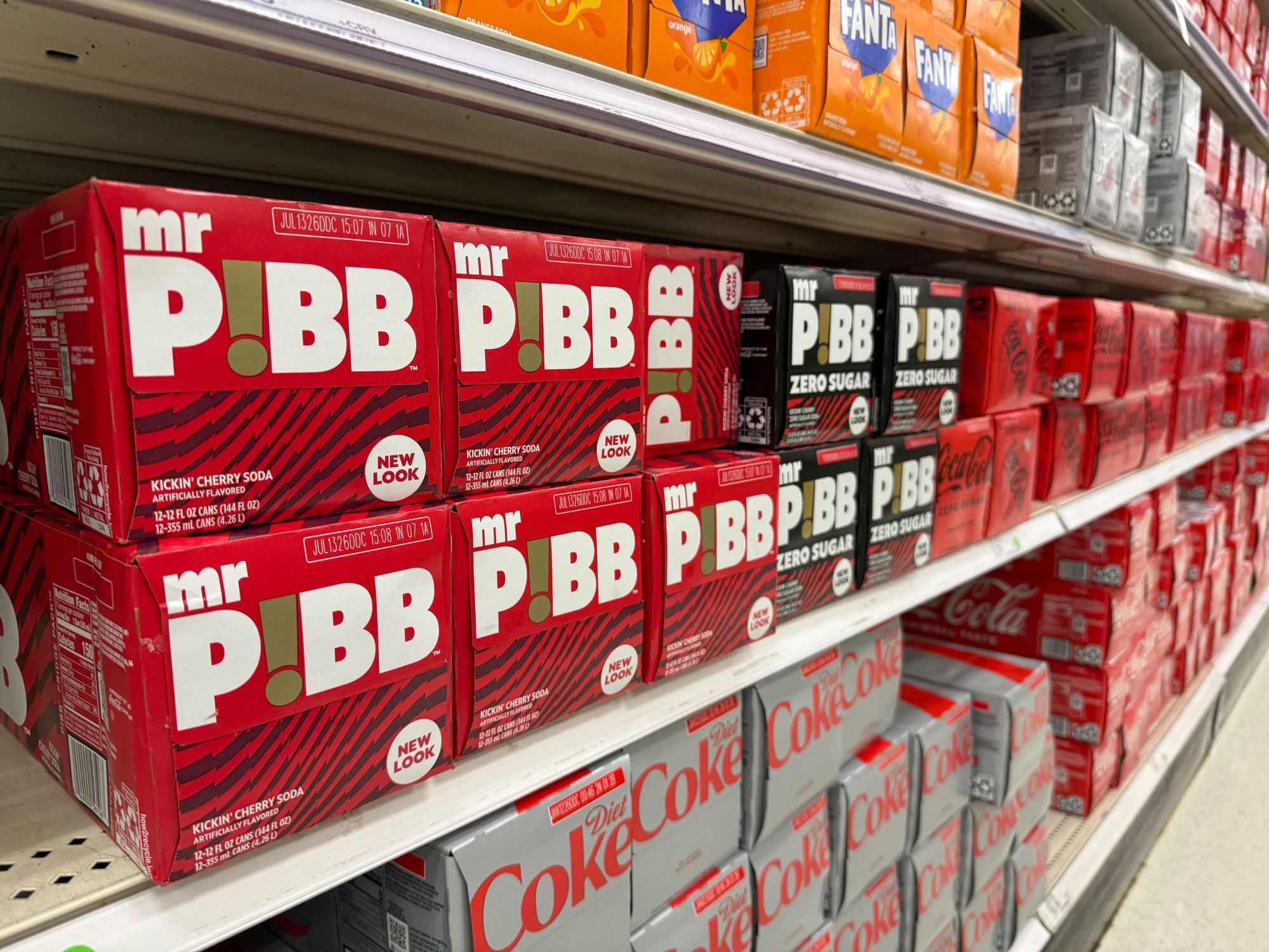 Mr. Pibb cherry soda is back in San Diego, with a new twist