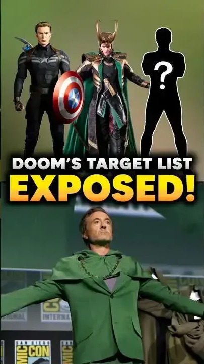 Doctor Doom’s hit list in Avengers Doomsday #drdoom #doomsday