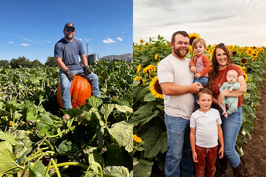 Fourth-generation farmer in Declo raises pumpkins to help couples start ...