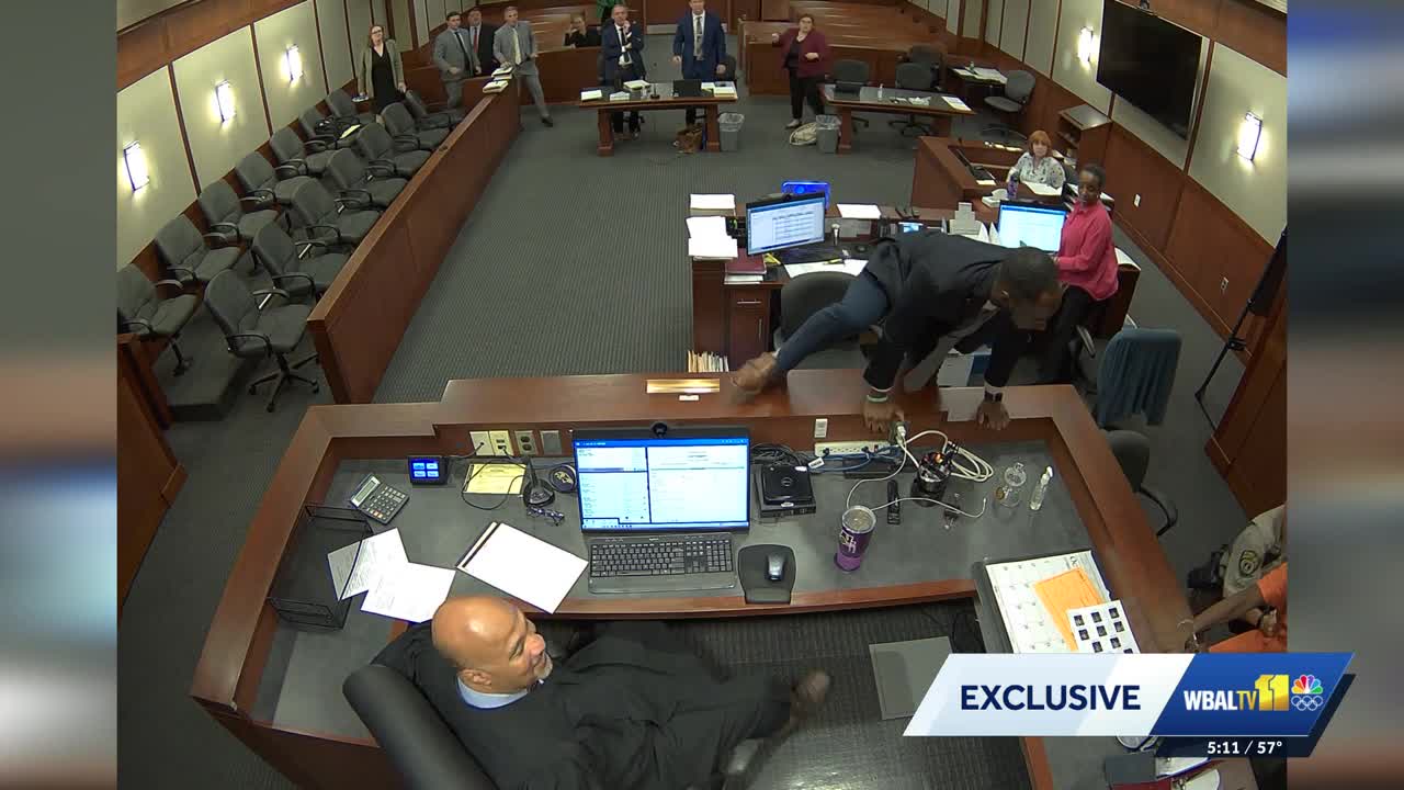 Officials charge man with assault for trying to attack judge