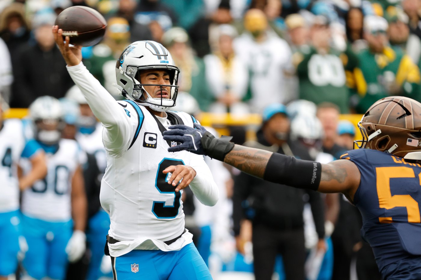 Panthers look to build off momentum from big win over Packers when they host NFC South-rival Saints