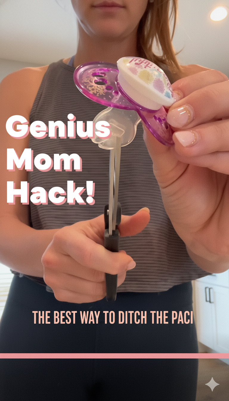 Mom Hack That Actually Works! The Easiest Way to Ditch the Paci