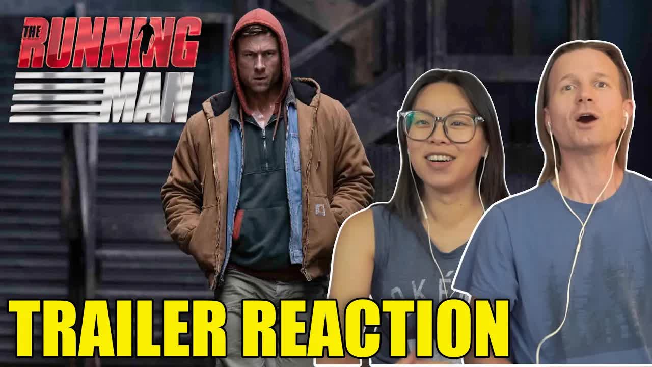 The Running Man Official Trailer | Reaction & Review | Glen Powell