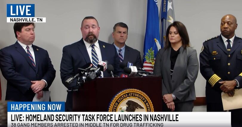 38 charged following investigations by Nashville Homeland Security Task ...