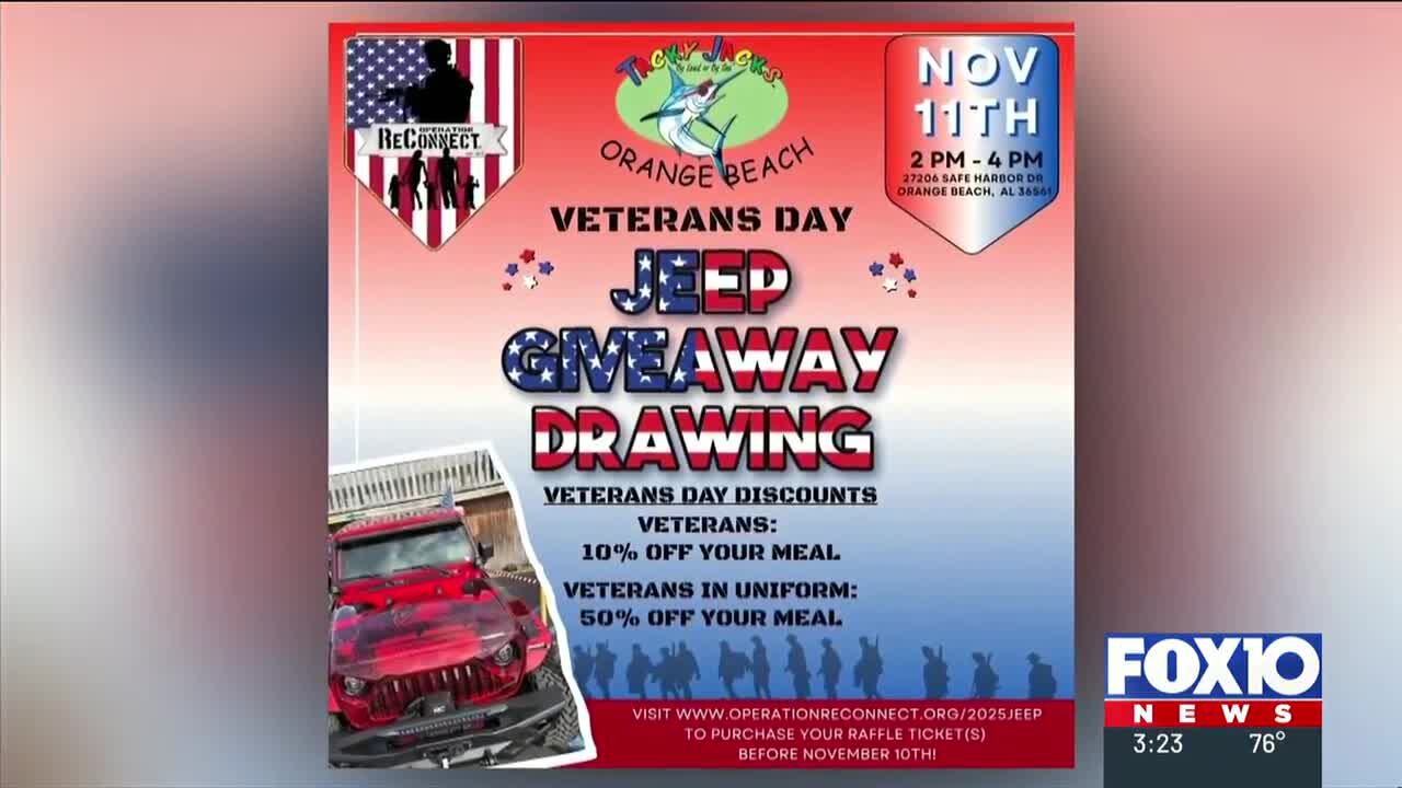 Veterans Day event at Tacky Jacks in Orange Beach event benefits ...