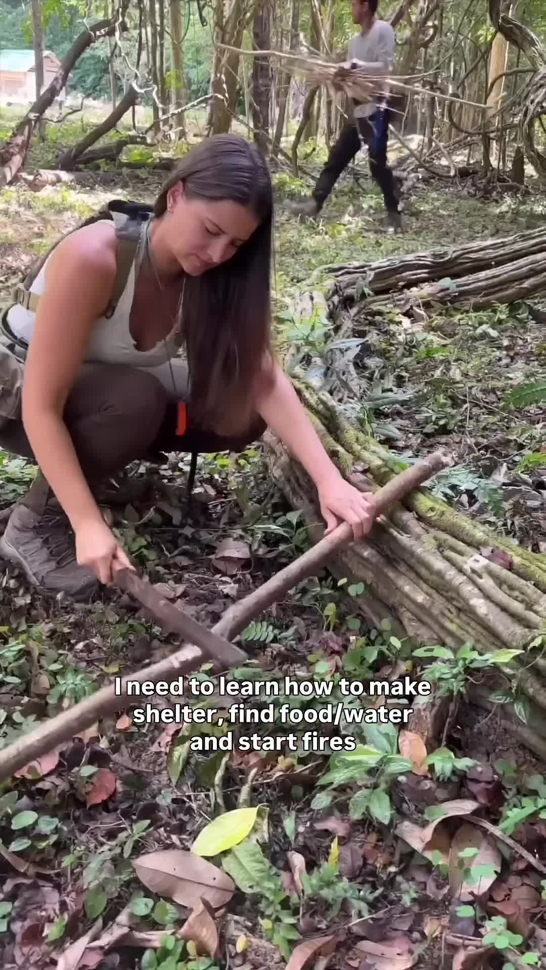 Watch me struggle with upper body strength!