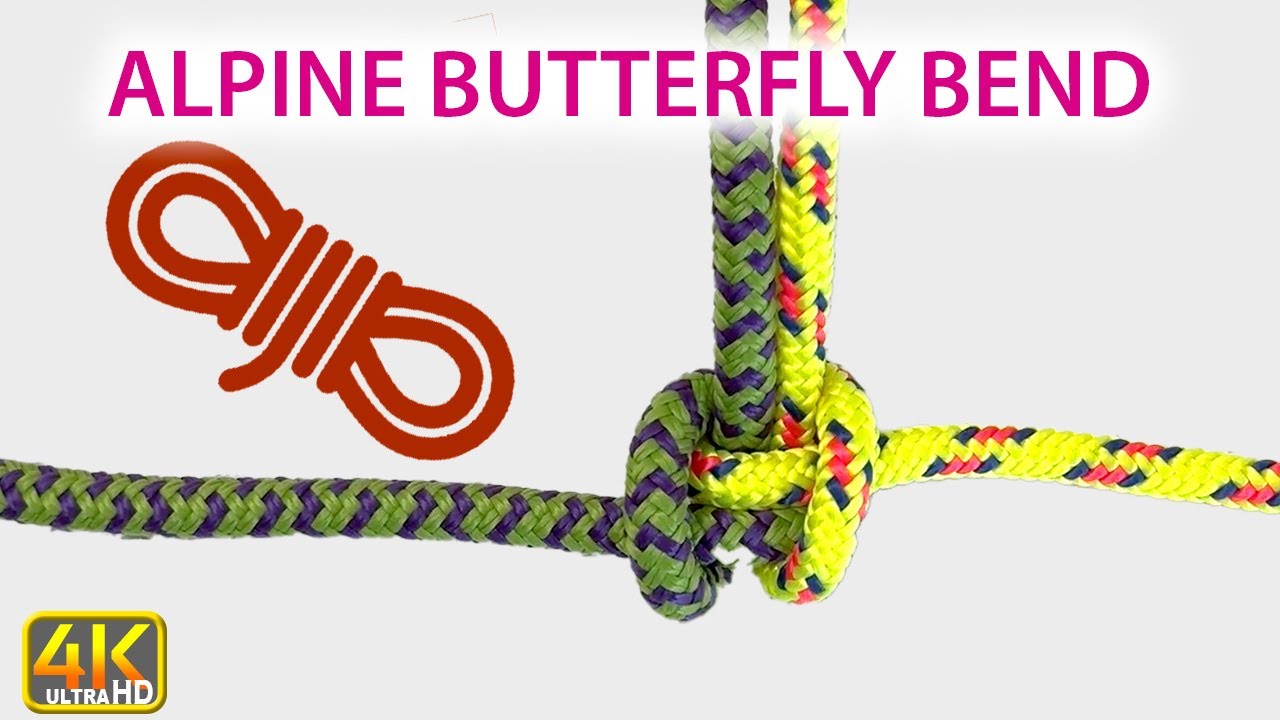 Alpine Butterfly Bend – Learn This Essential Rope Knot for Climbing and ...