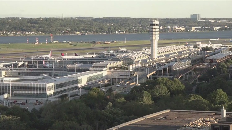 Reagan Airport faces ground delay due to snow and ice