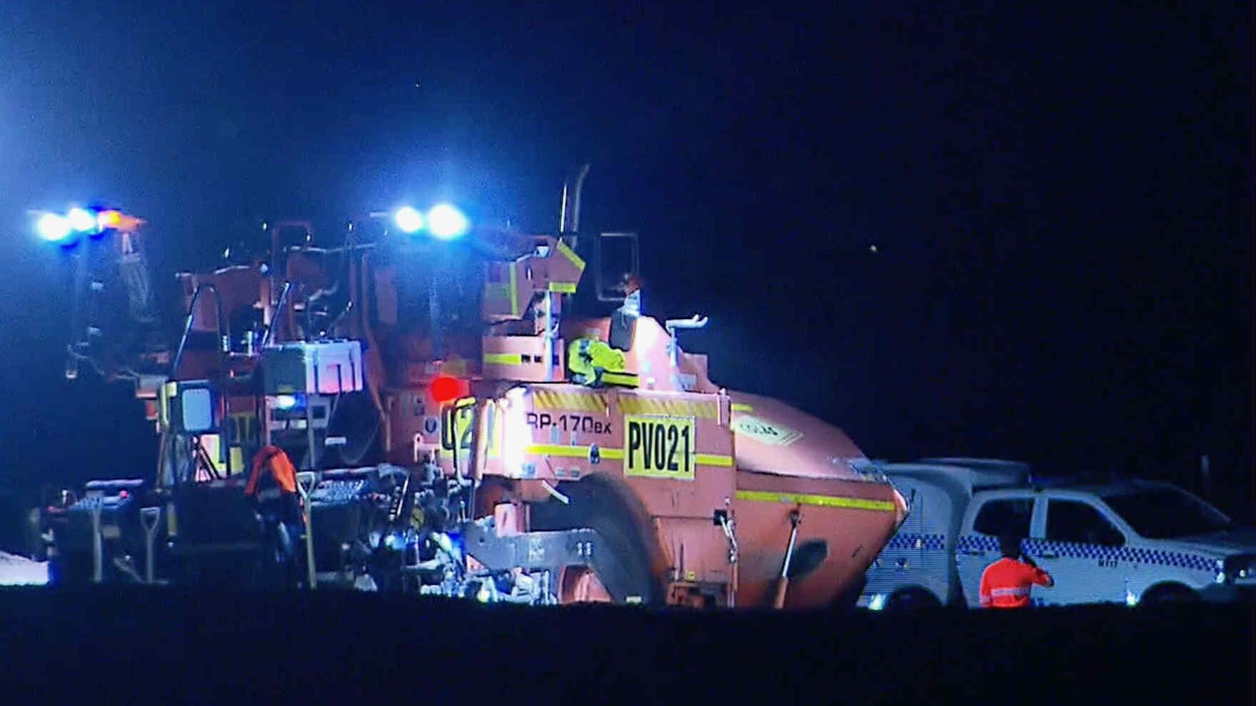 Worker dies after being hit by vehicle at New England Highway ...