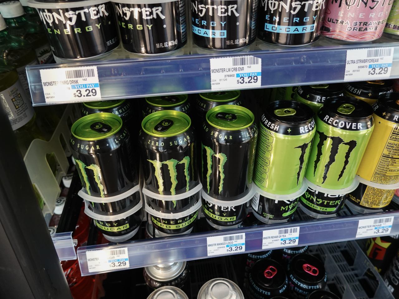 Monster Beverage sales boosted by international brands, weaker dollar
