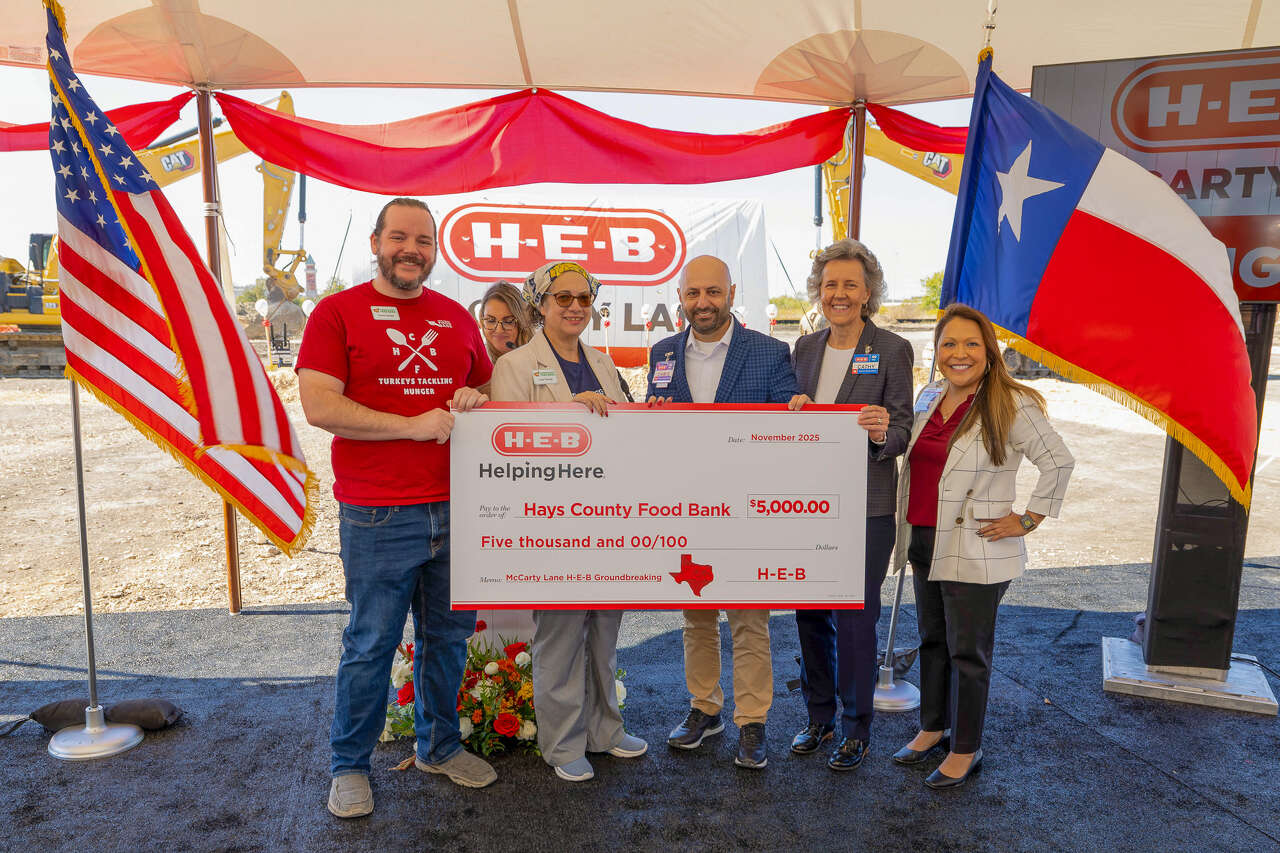 Third H-E-B breaks ground in San Marcos, set to open in 2026