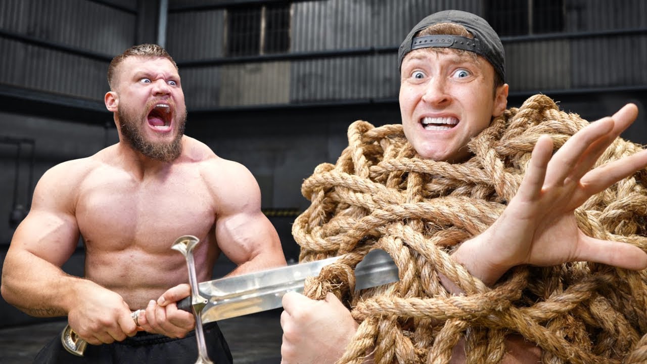 I can't believe this rope won't cut! 😲