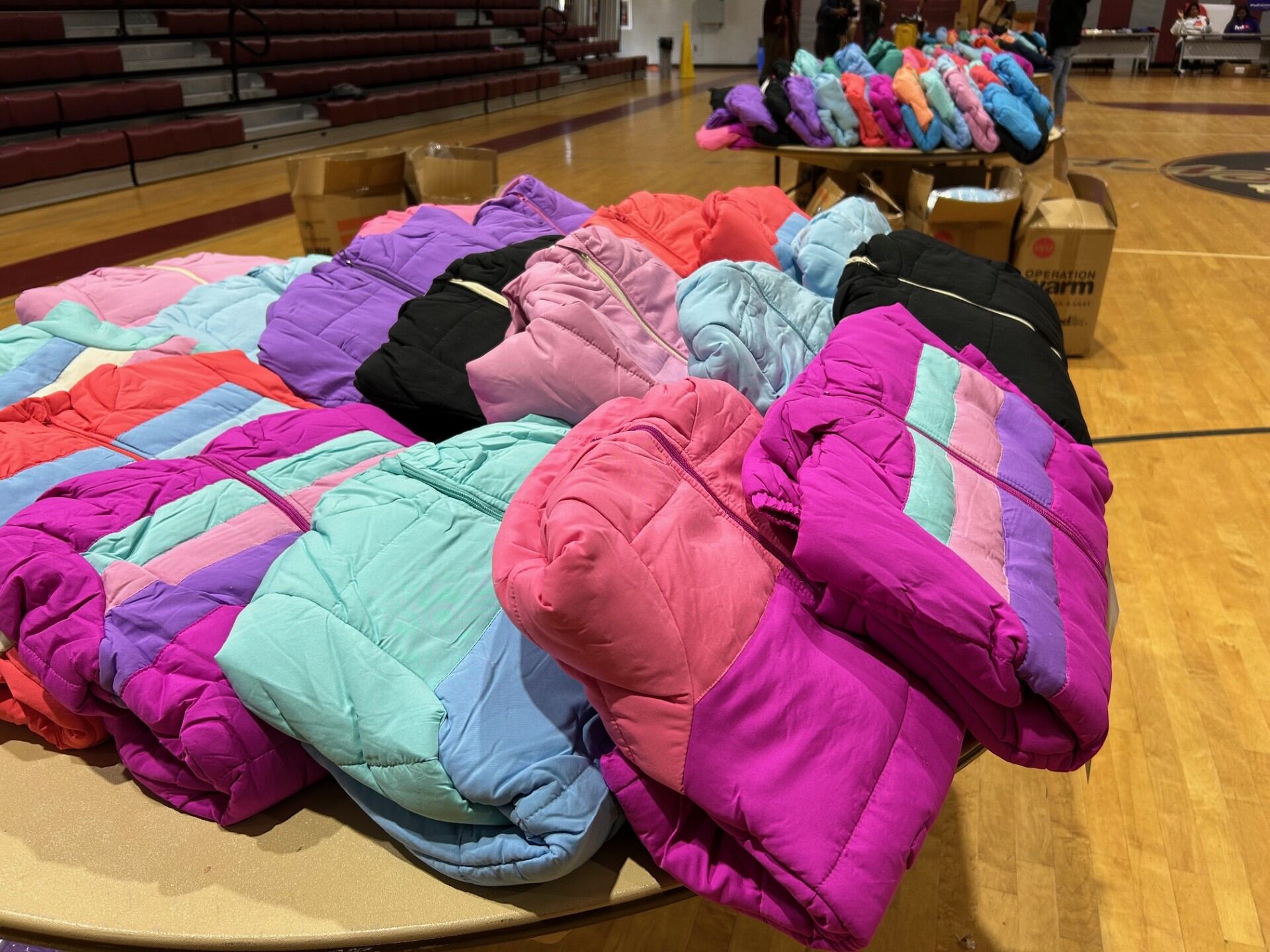 Legacy Prep Charter School students receive new winter coats