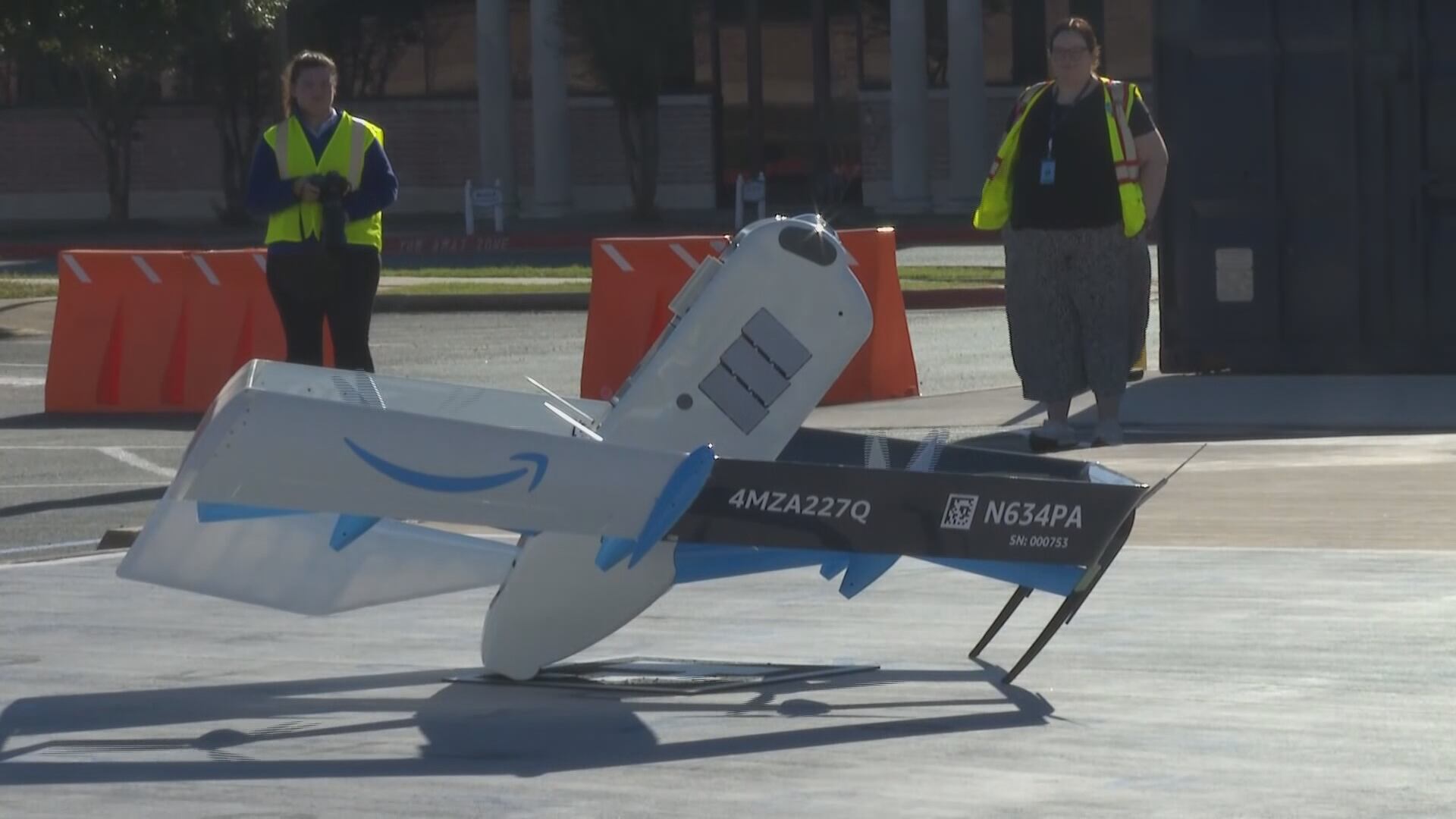 Amazon Prime drone deliveries arrive in Waco, Texas