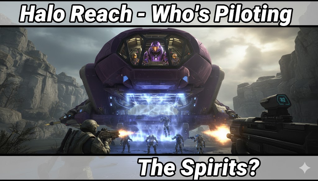 Halo Reach - Who's Piloting The Spirits?