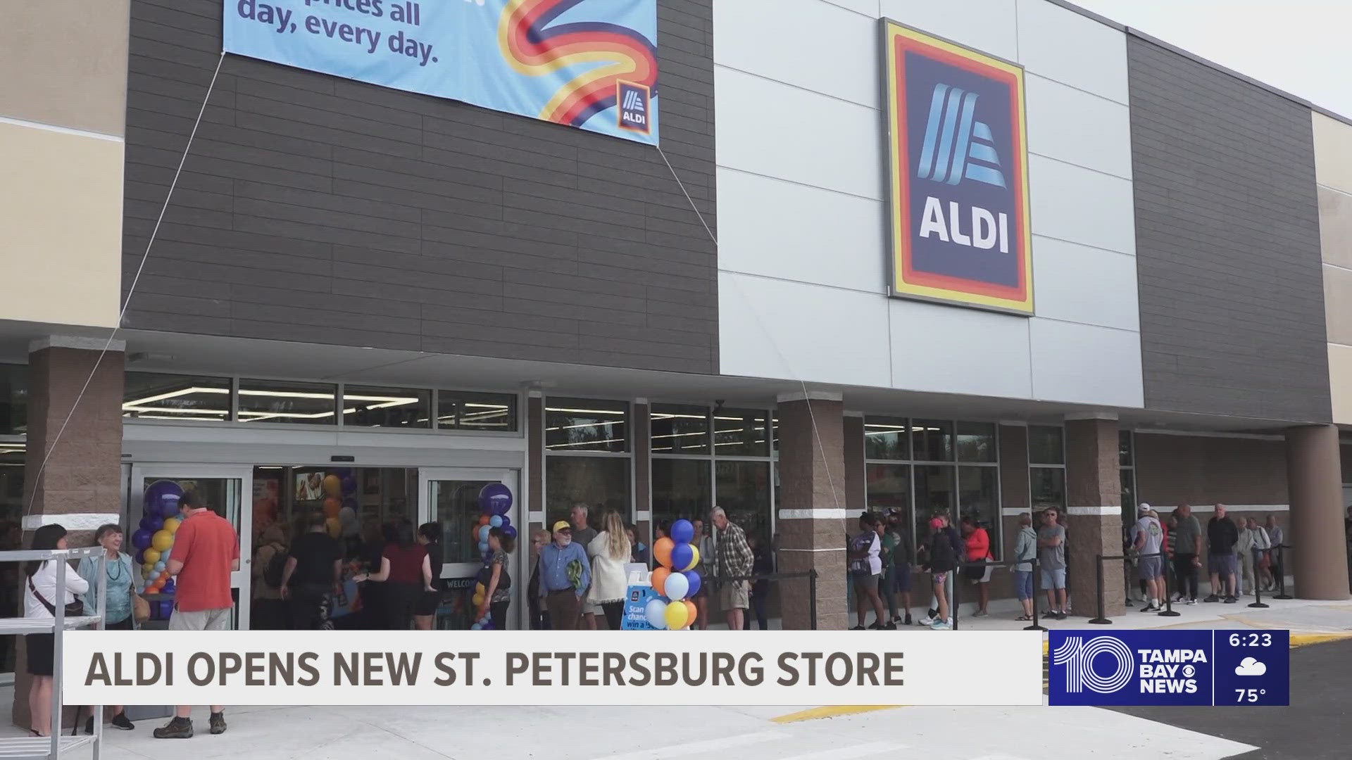 Aldi opens its newest store in Five Point area in St. Pete