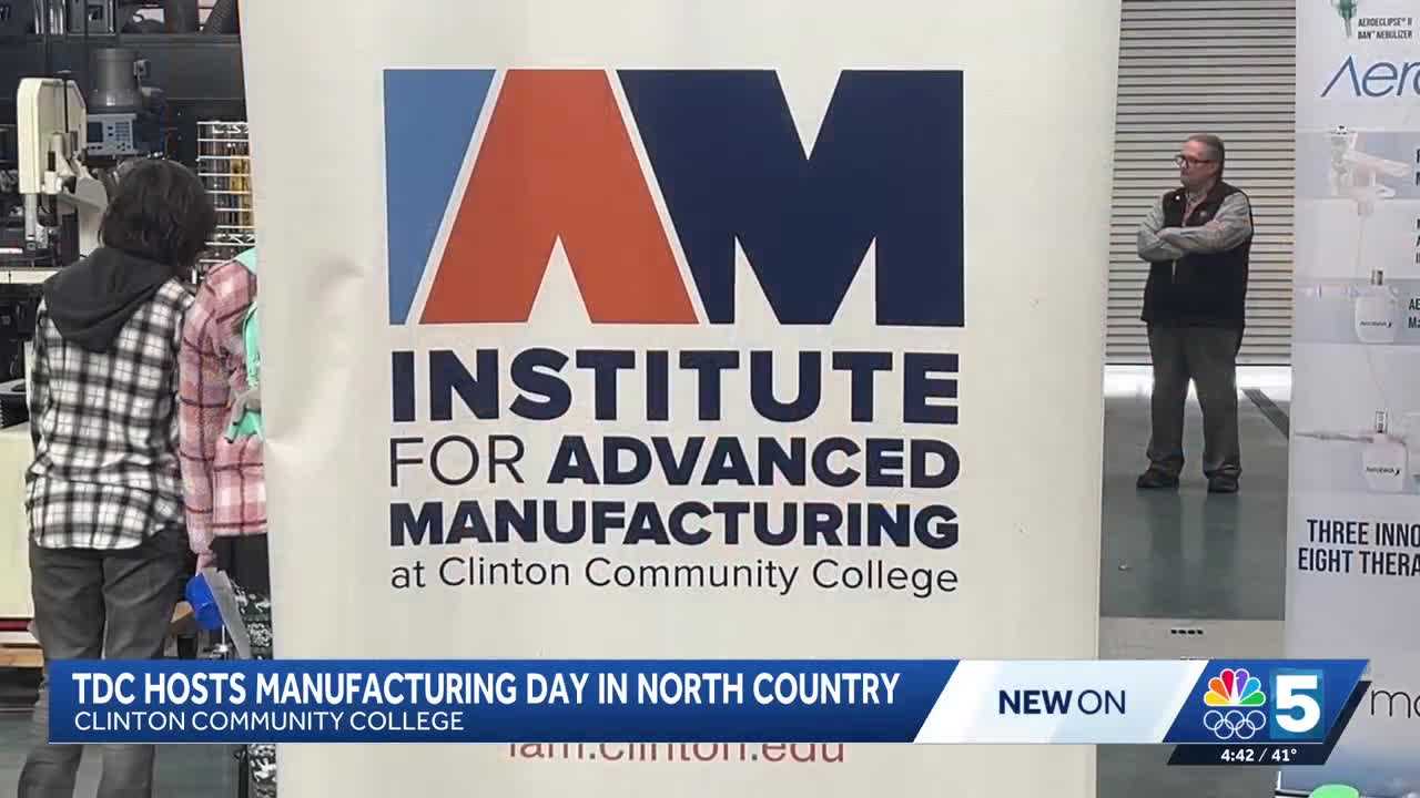 TDC hosts Manufacturing Day at Clinton Community College for local high ...