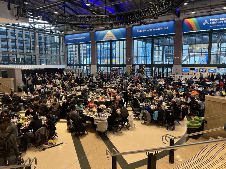 Pacers’ Aaron Nesmith hosts ‘Come to Our House Dinner’