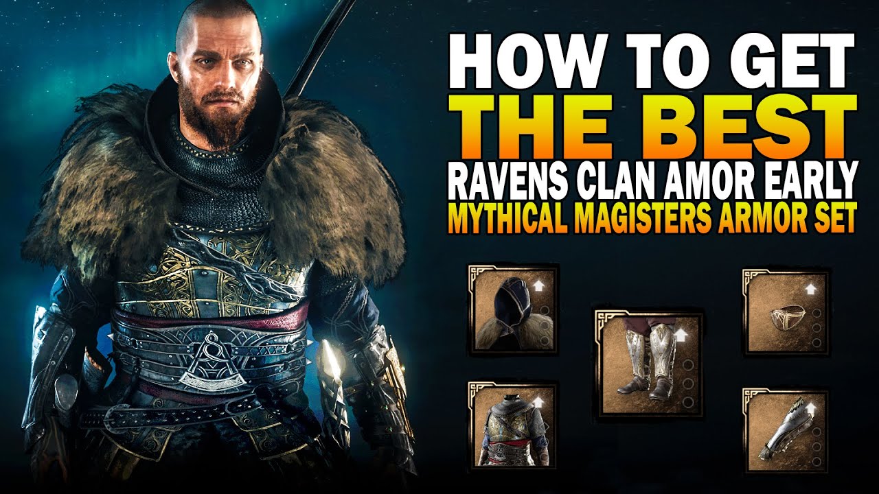 Early Game Armor Tips – Magistor’s Ravens Clan Set in AC Valhalla