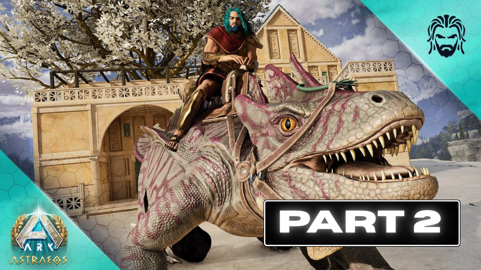 I Built a Beautiful Greek Villa and Maeguana Breeding ¦ ARK Astraeos ...