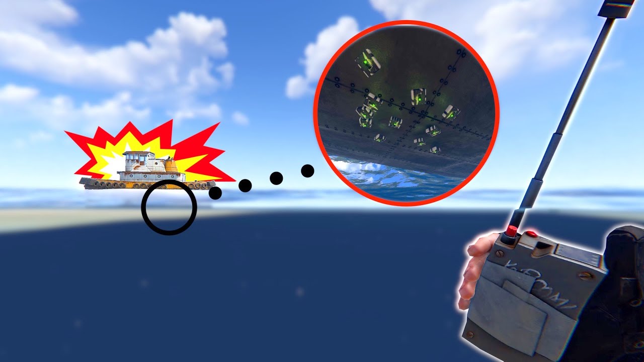 Epic Solo Raid: Tugboat Explosion Destroys Active Clan