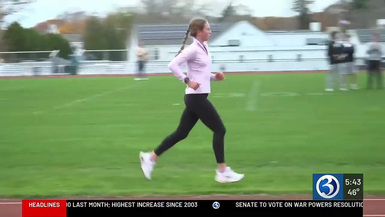 Old Lyme runner wins state championship, dreams of Olympics